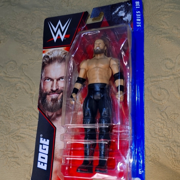 Mattel | Toys | Rare Vaulted Mattel Wwe Series 38 Edge Action Figure ...
